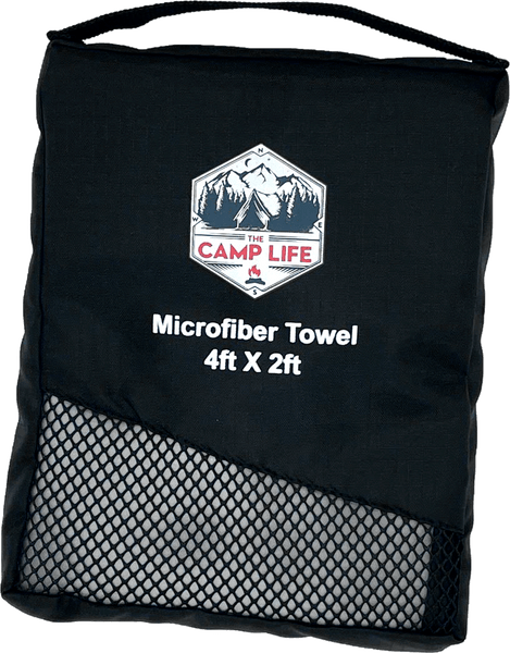 Outdoor Towel, quick-dry microfiber, includes hand towel & stuff sack ...