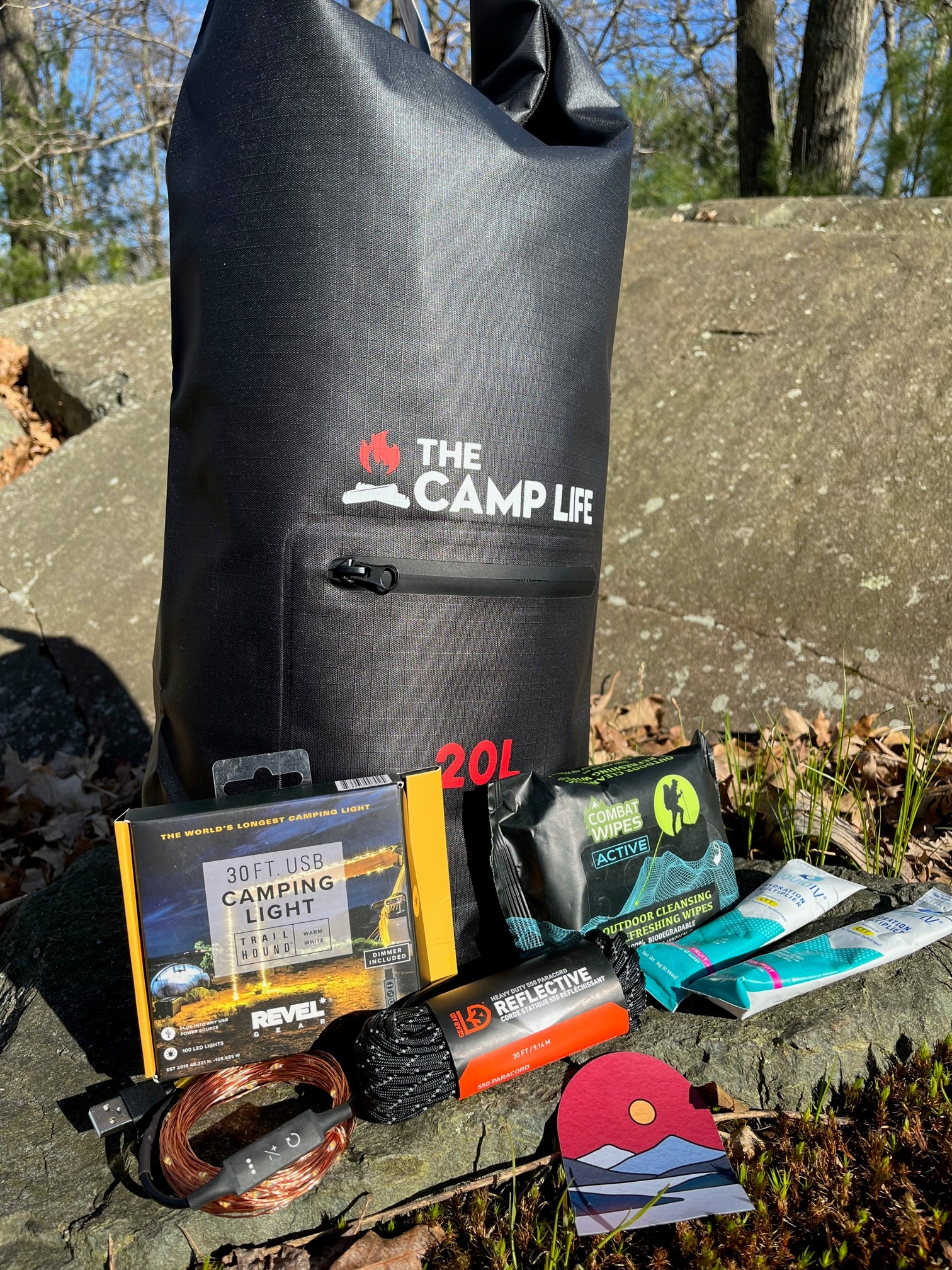 Camping and hiking Subscription Gift Box -Outdoor Essentials by ...